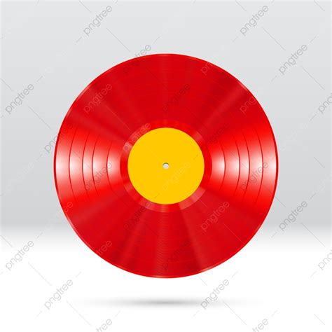 반짝이는 홈이 있는 다채로운 비닐 디스크 12인치 Lp 레코드 그러니 플레이 긴 Png 일러스트 및 벡터 에 대한 무료