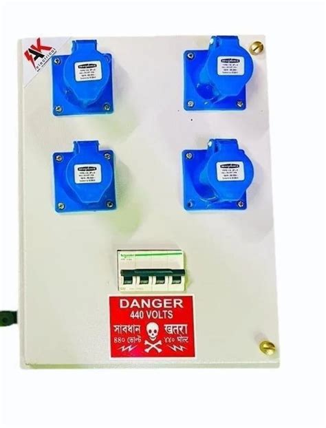 Three Phase 4 Way Electrical Power Distribution Box At Rs 3002 In