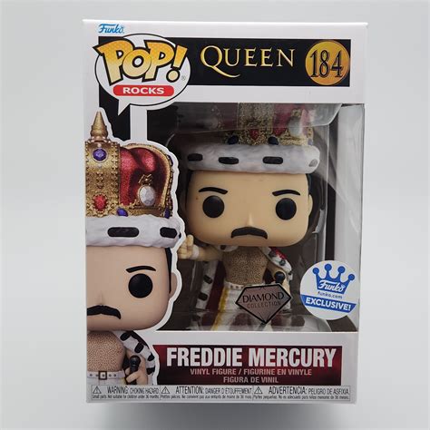 Funko Pop Rocks Queen Freddie Mercury Diamond Ten2sixtoys