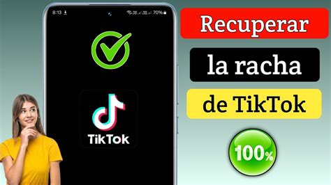 Cómo RECUPERAR la racha de Tik Tok 2024 Cómo restaurar la racha de