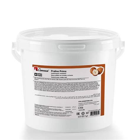 Carma Hazelnut Paste PralinÉ Prima 6 Kg Pail