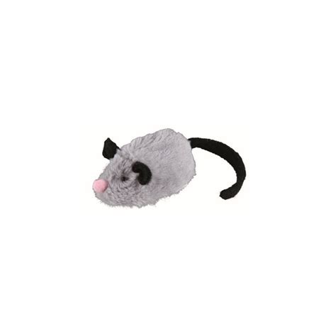 Trixie Active Mouse 8cm Cat And Kitten Playtoy Batteries Activemouse