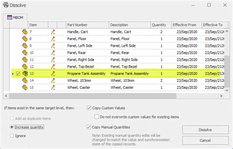 SOLIDWORKS Manage Bill Of Materials BOM Enhancements