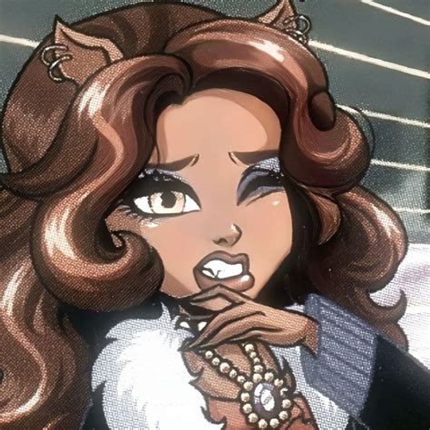 Clawdeen Wolf Icon Monster High Icon Monster High Pictures Monster