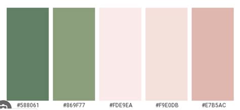 Different Green And Pink Color Scheme Green Pink Color Schemes