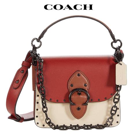 【楽天市場】コーチ バッグ ショルダーバッグ 赤 レディース ビート クロスボディ 新品 人気 Coach：rio Planet