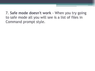Types Of Computer System Errors Pdf Computing Technology Computing