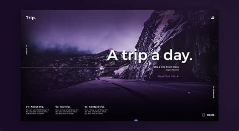 daily ui 02 home page on behance