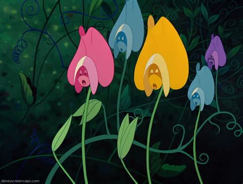 Flowers In Alice In Wonderland Alice In Wonderland Singing Flowers