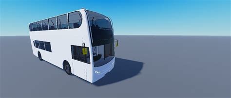 Enviro 400 3d Model Animated Rigged Cgtrader