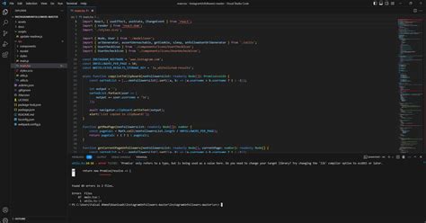 Issues When Compiling Issue Davidarroyo InstagramUnfollowers GitHub