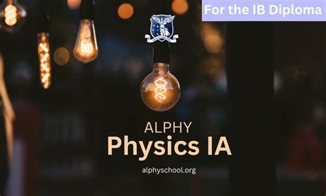 Ib Physics Ia Guide Alphy School