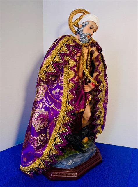 Saint Lazarus San Lazaro Babalu Aye Statue With Cape 19 Inch Orisha