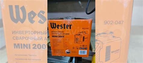 Сварочный аппарат Wester mini 200Т купить в Нижнем Новгороде | Товары ...