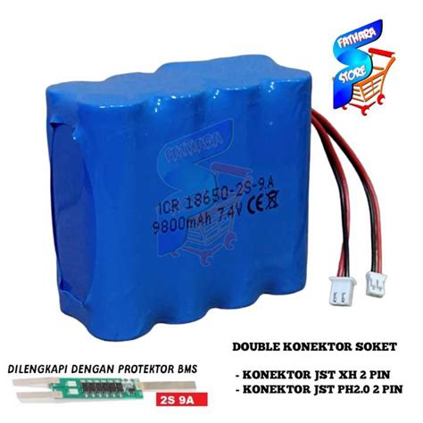 Baterai Speaker Baterai Salon Aktif Dan Perangkat Elektronik Lainnya X Mah V Bms