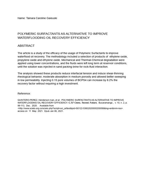 Abstract Polymeric Surfactants Pdf
