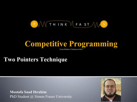 Two Pointers Technique Mostafa Saad Pptx