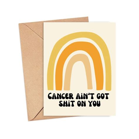Funny Cancer Card Etsy