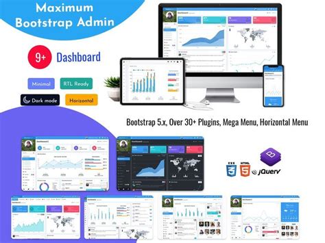 Admin Dashboard Template Artofit