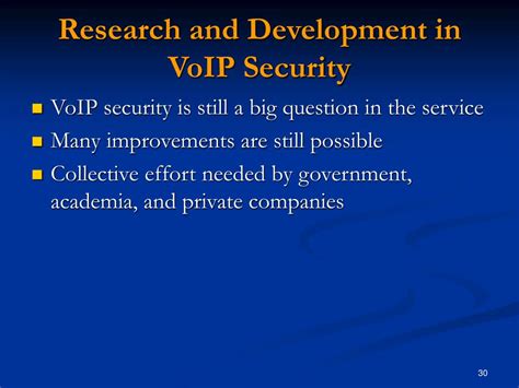 Ppt Voip Information Security Issues In Voice Over Internet Protocol Powerpoint Presentation