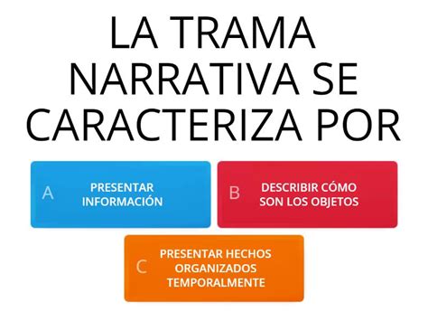 Tramas Textuales Clase 2 Cuestionario