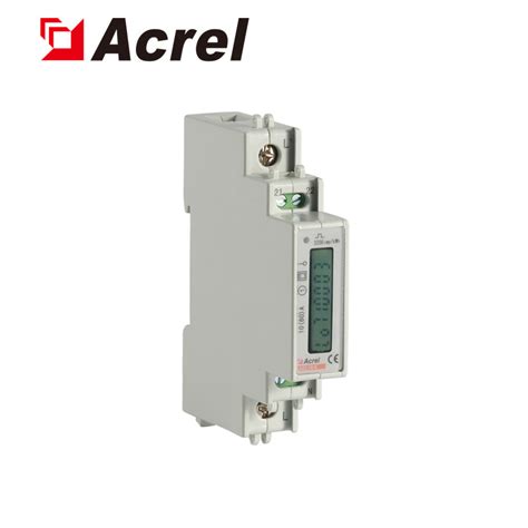 Acrel Adl10 E Digital LCD Single Phase DIN Rail Mini Watt Hour Meter