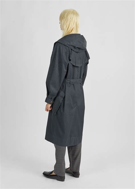 Donato Hooded Trench Coat by Isabel Marant Etoile- La Garçonne