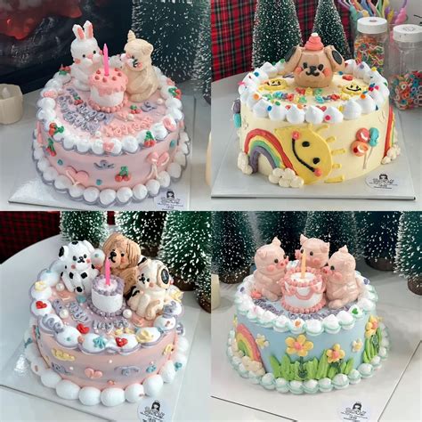 ไอเดียเค้กวันเกิดมินิมอล Ep 8 🎂🌸 แกลเลอรีที่โพสต์โดย Fame 🐰