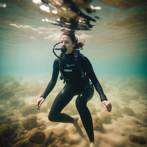 Scuba Girl Underwater By Scq762000 On Deviantart