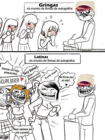 Latinas Vs Gringas Xdd By Gabybbieber On Deviantart