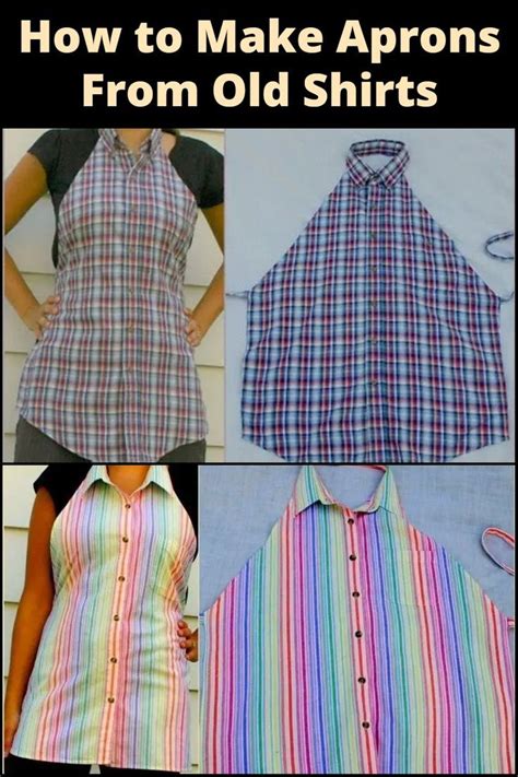 Stylish Diy Mens Shirt Apron As Affordable Ts In 6 Steps In 2024