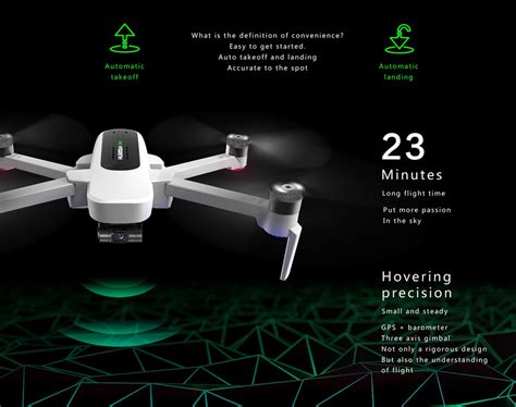 Hubsan H117S Zino Gimbal Camera Black
