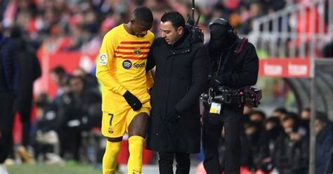 “عربي21 سبورت” برشلونة يكشف طبيعة إصابة ديمبلي وتقارير تحدد مدة
