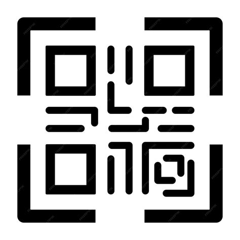 Iconos De Código Qr Vector Premium