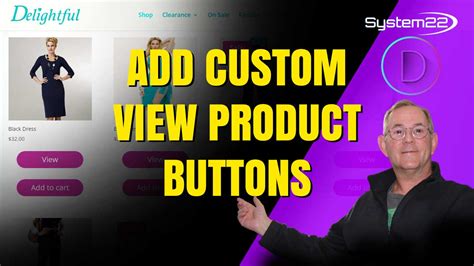Divi Theme Responsive Woocommerce View Product Buttons