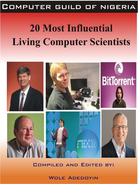 20 Most Influential Living Computer Scientists Pdf