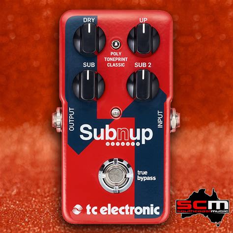 TC Electronic Sub N Up Polyphonic Octaver Pedal With Toneprint – South ...