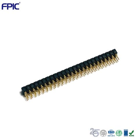 Fpic 1 5 1 27 2 0 2 54mm 2 10pin Single Dual Row Type Pcb Connector Female Pin Header Female