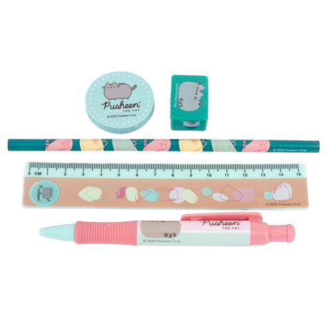 Pusheen Stationery Set Pack Of 5