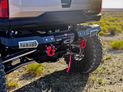 Tf230601 Polaris Ranger 1500 Xd Rear Winch Bumper Thumper Fab