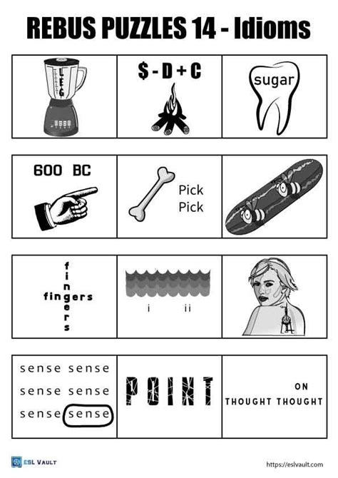 240 Free Printable Rebus Puzzles With Answers Artofit