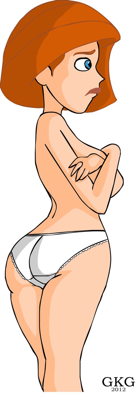 Rule 34 Ann Possible Ass Back View Blue Eyes Color Covering Covering
