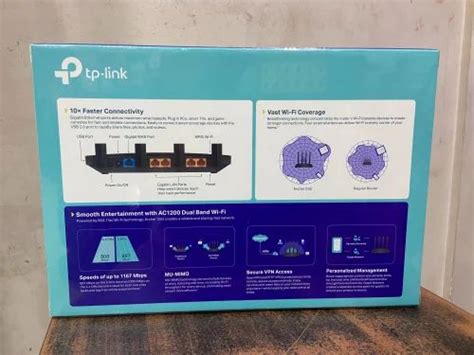 Black Tp Link Ac1200 Wifi Router At Best Price In Bengaluru Id 2851924632162