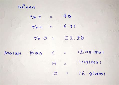 Answered Determine The Empirical Formula In The… Bartleby