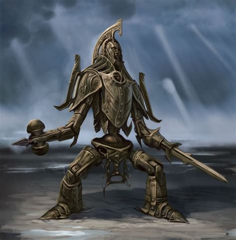 Dwarven Centurion Skyrim Skyrim Concept Art Skyrim Elder Scrolls