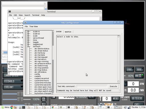 Pathpilot 2 How To Useenable Full Linuxcnc Capabilities Linuxcnc