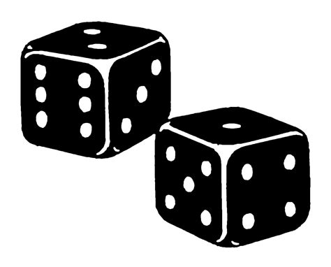Three Dice Cartoon Clipart Best