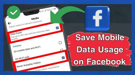 How To Reduce Mobile Data Usage On Your Facebook Account Enable Facebook Save Data Feature