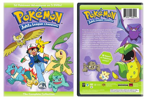 PokÉmon Johto League Champions Complete Anime Collection Debuts Today