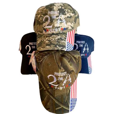 Protect The 2nd Amendment Baseball Caps